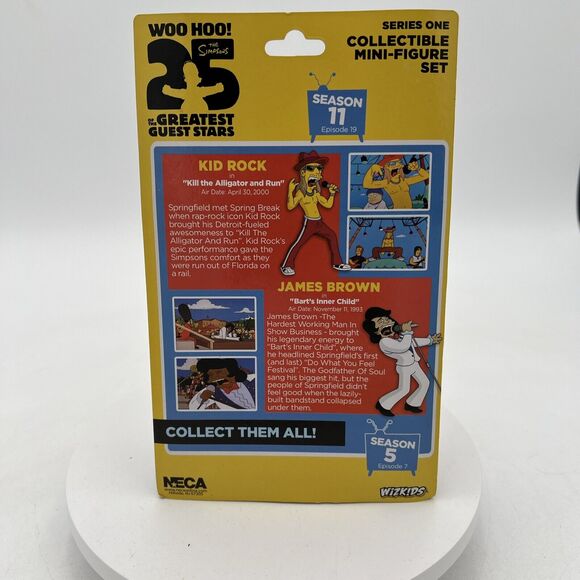 Neca | Toys | Neca The Simpsons 25 Greatest Kid Rock James Brown ...